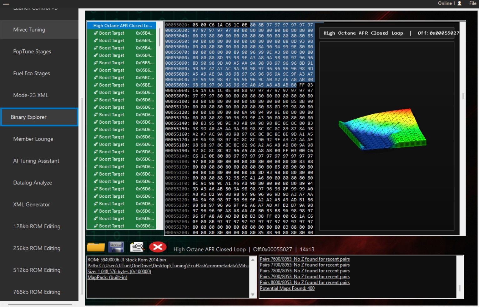 EvoPro Products & Software | EvoPro ROM Tool v4.00